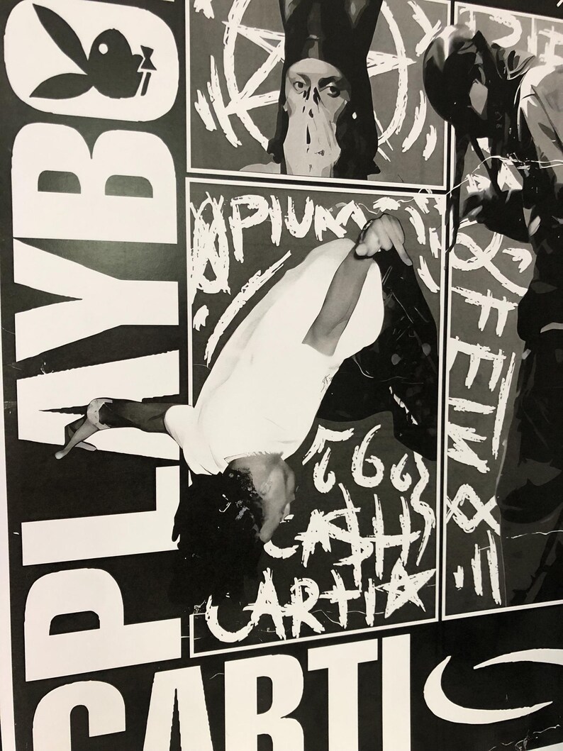 Playboi Carti "i AM Music" Digital Poster – Opium Label Aesthetic Wall ...