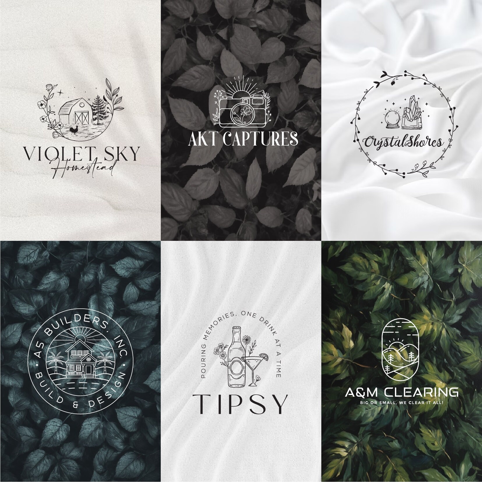 Custom Hand Drawn Logo, Logo Design, Logo Design Custom for Business ...