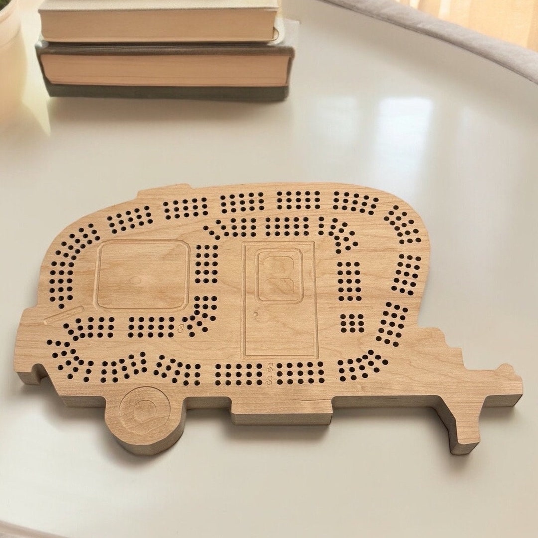 Cribbage Board - Vintage Camper - Etsy