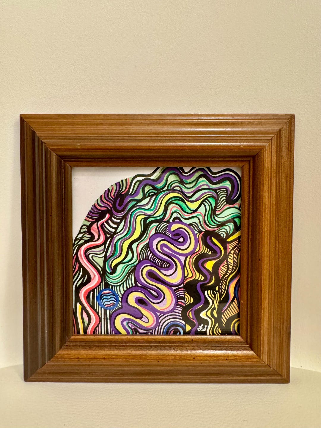 Fuzzy Brain Original Art - Etsy