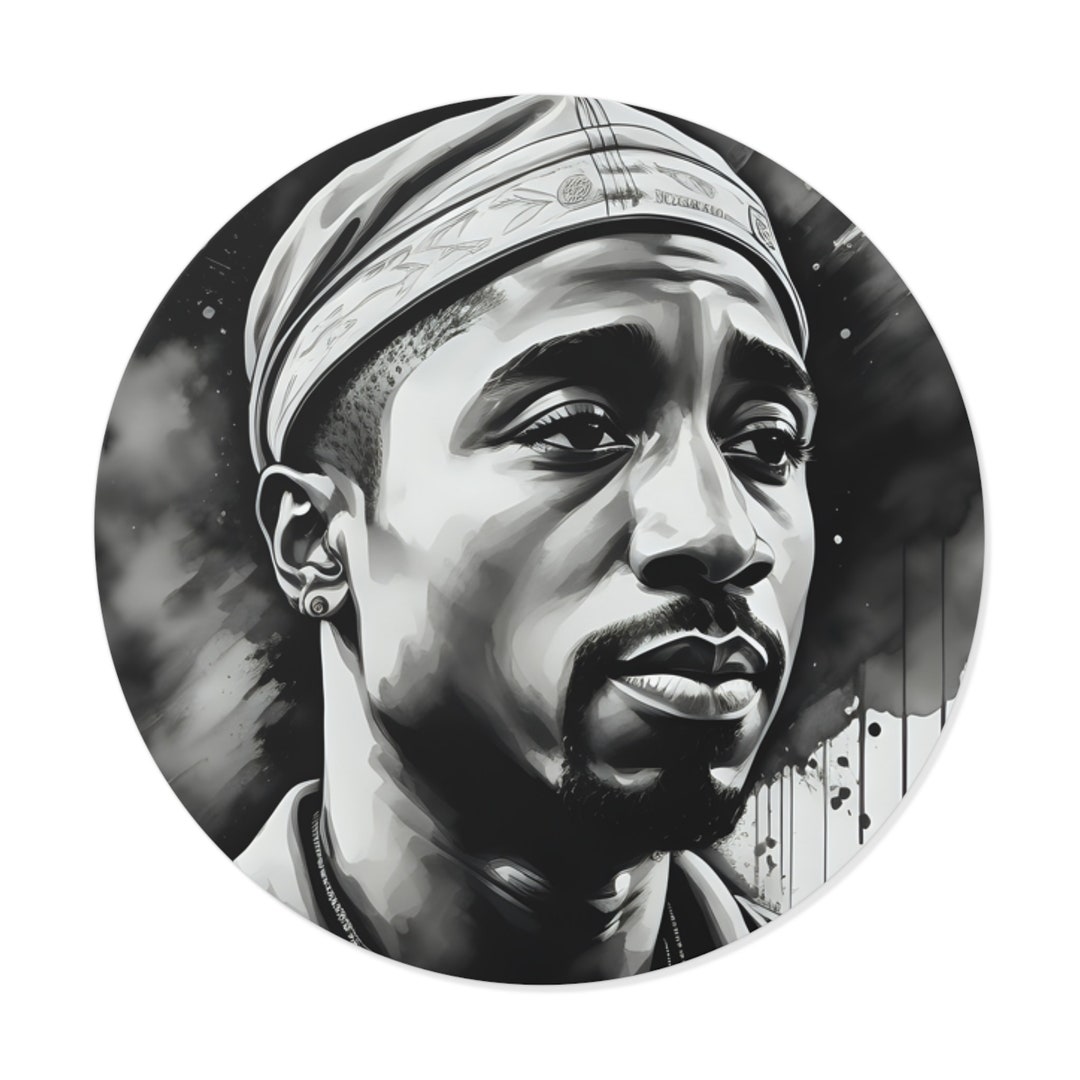 Tupac Vinyl Sticker - Etsy
