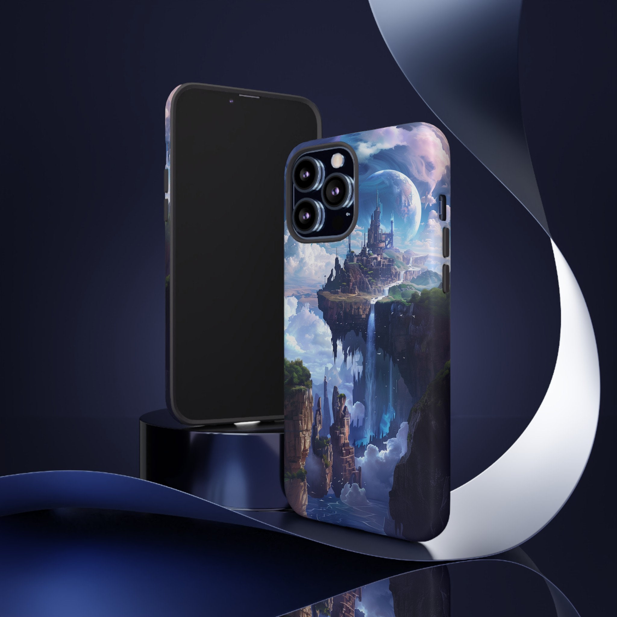 Surreal Futuristic Scifi Landscape Iphone/android Cell Phone Case ...