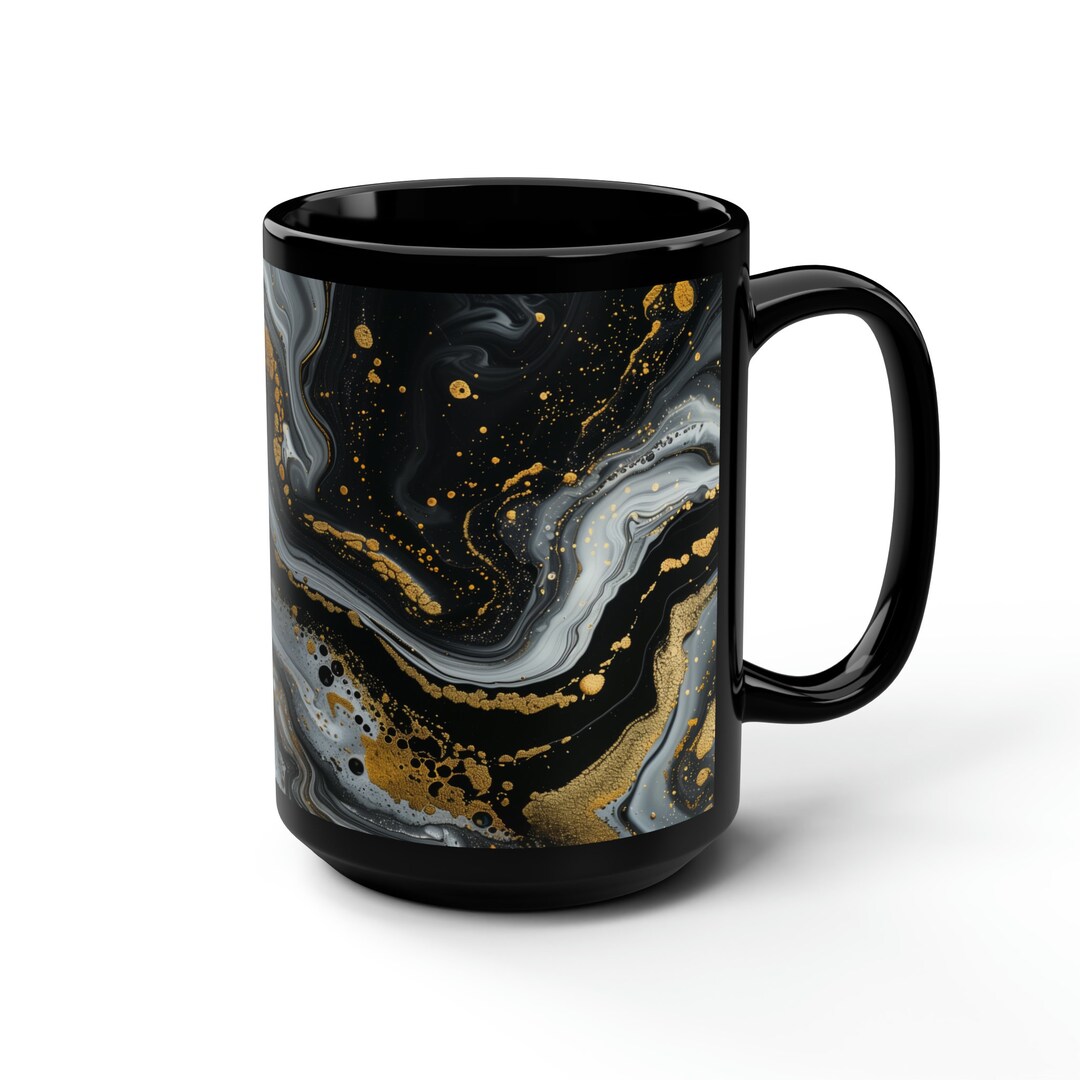 Abstract Art Coffee Mug Ceramic Tea Mug 15oz Coffee Cup - Etsy