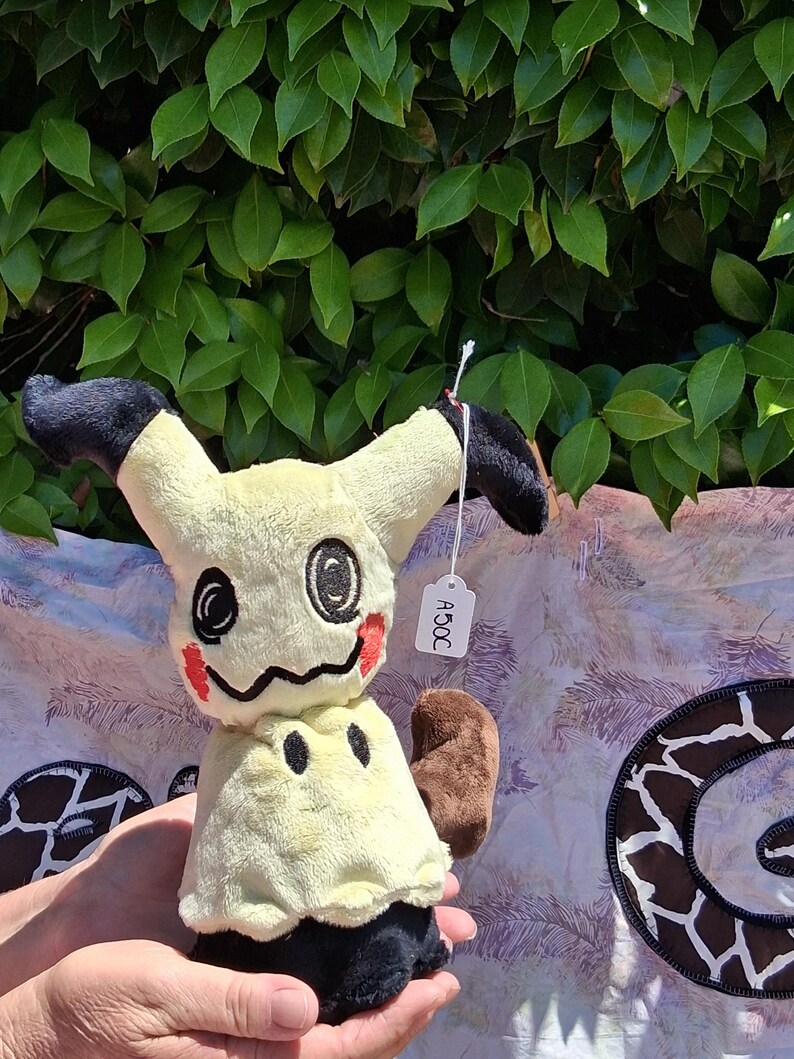 Custom Ghost Type Pokémon Plush – Mimikyu & Gengar | Handmade Kawaii ...