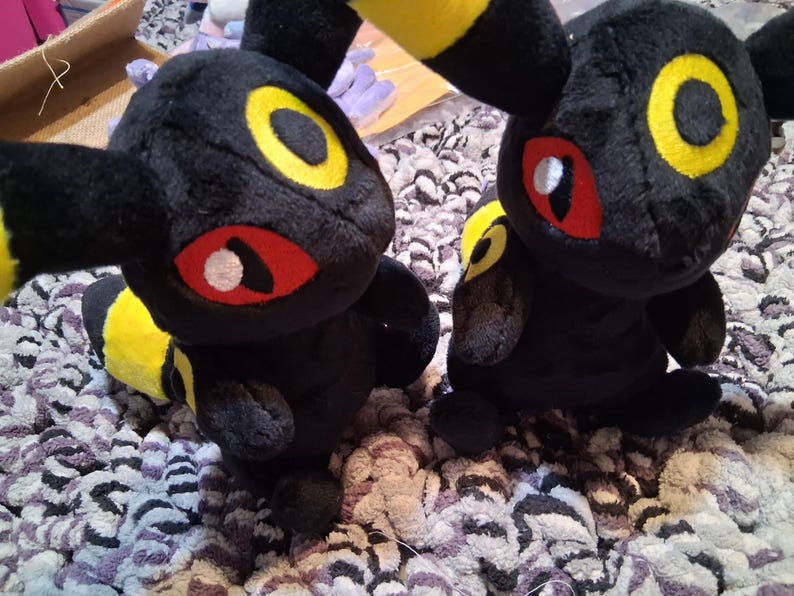 Custom Eeveelution Pokémon Plush – Eevee, Flareon, Jolteon, Vaporeon ...