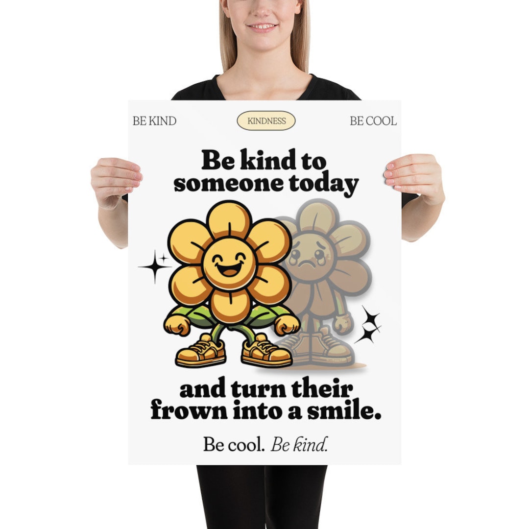 Classroom Poster, Be Kind, Teaching Poster, Teacher - Etsy