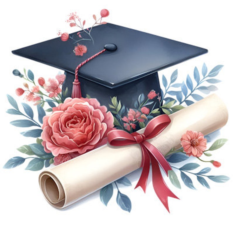 Graduation, Graduation Clipart, Digital Download, Printable Images ...