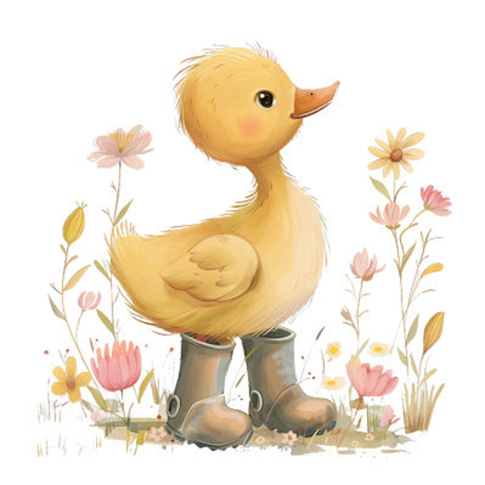 Duck Clipart, 10 Jpgs, Digital Download, Printable Image, High Quality ...