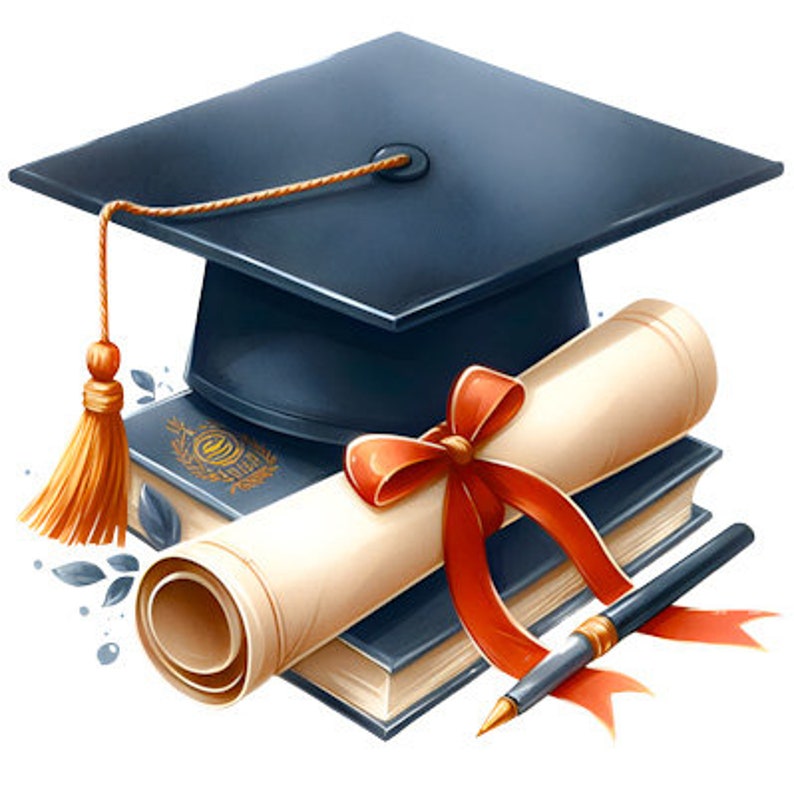 Graduation, Graduation Clipart, Digital Download, Printable Images ...