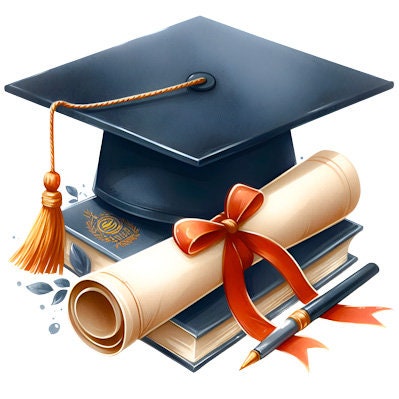 Graduation, Graduation Clipart, Digital Download, Printable Images ...