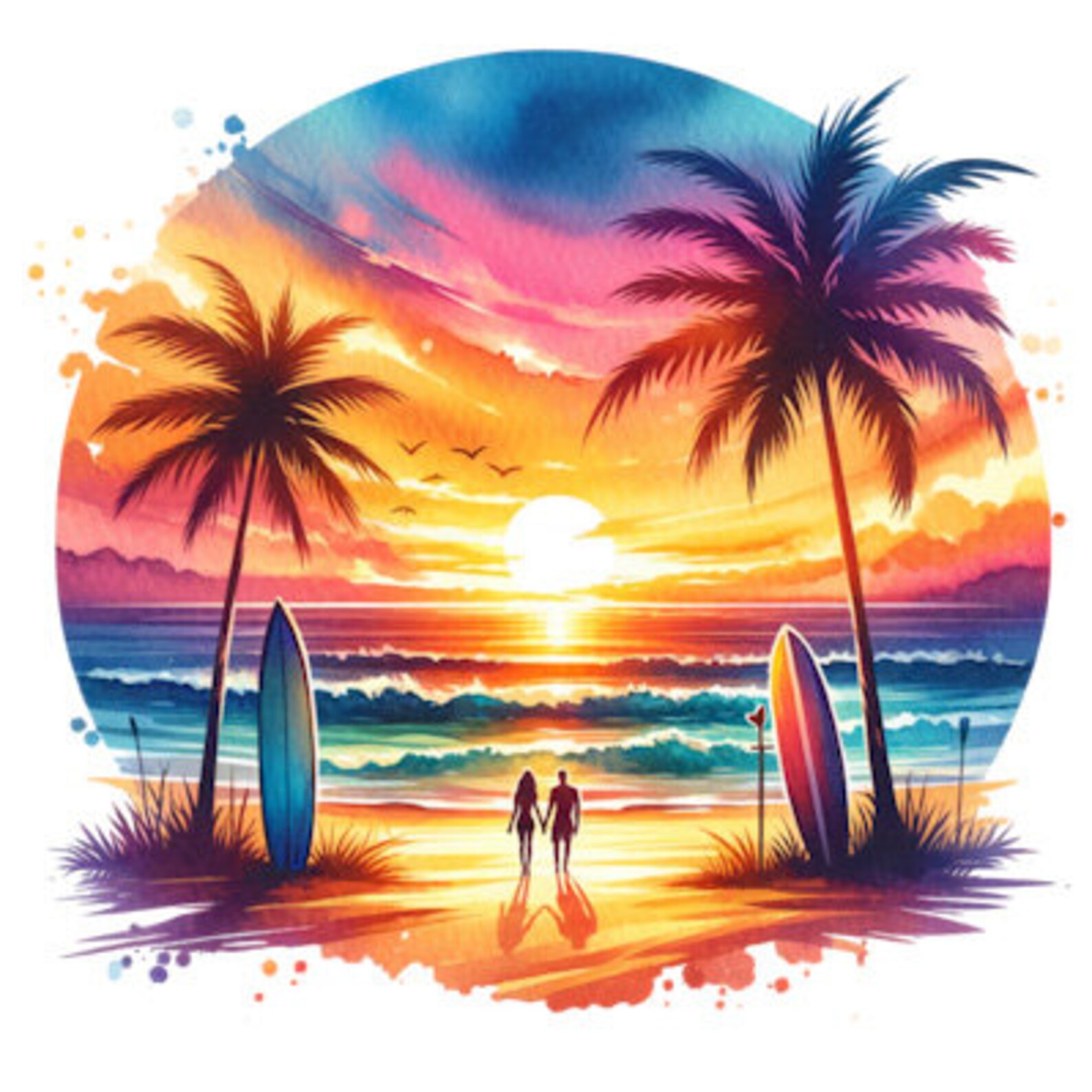 Beach Images. Beach, 10 Jpgs, Beach Clipart, Digital Download ...