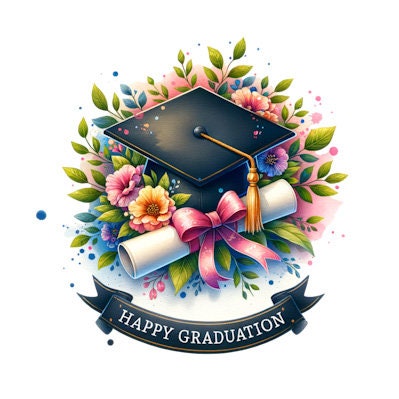 Graduation Clipart, Graduation, Digital Download, Printable Images ...