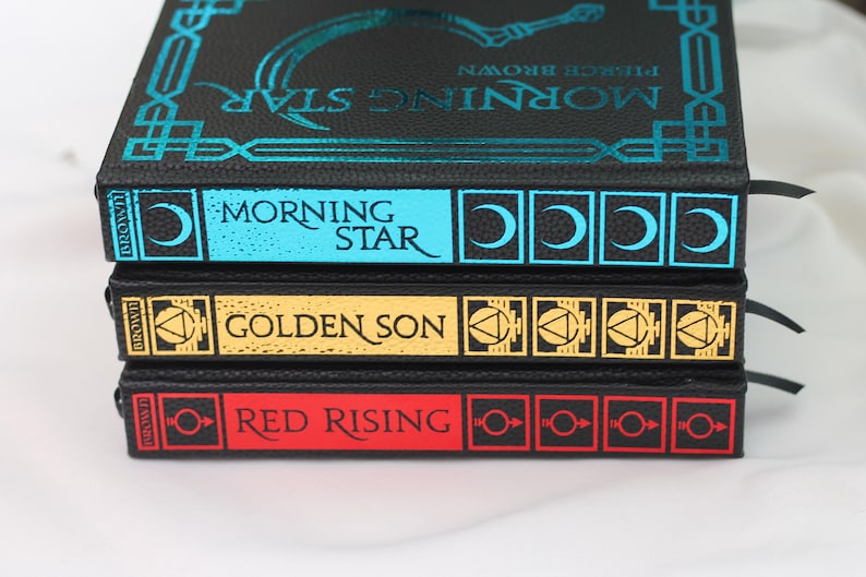 Red Rising Trilogy Special Edition Rebind - Etsy