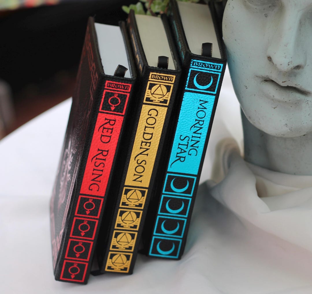 Red Rising Trilogy Special Edition Rebind - Etsy