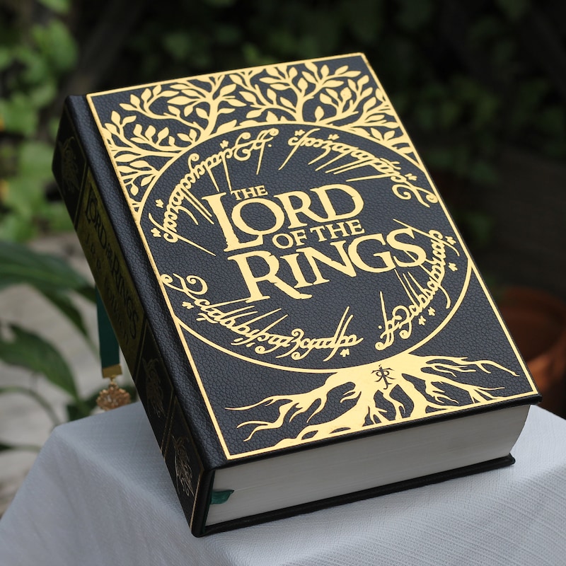 Lord of the Ring Book Cover - Etsy