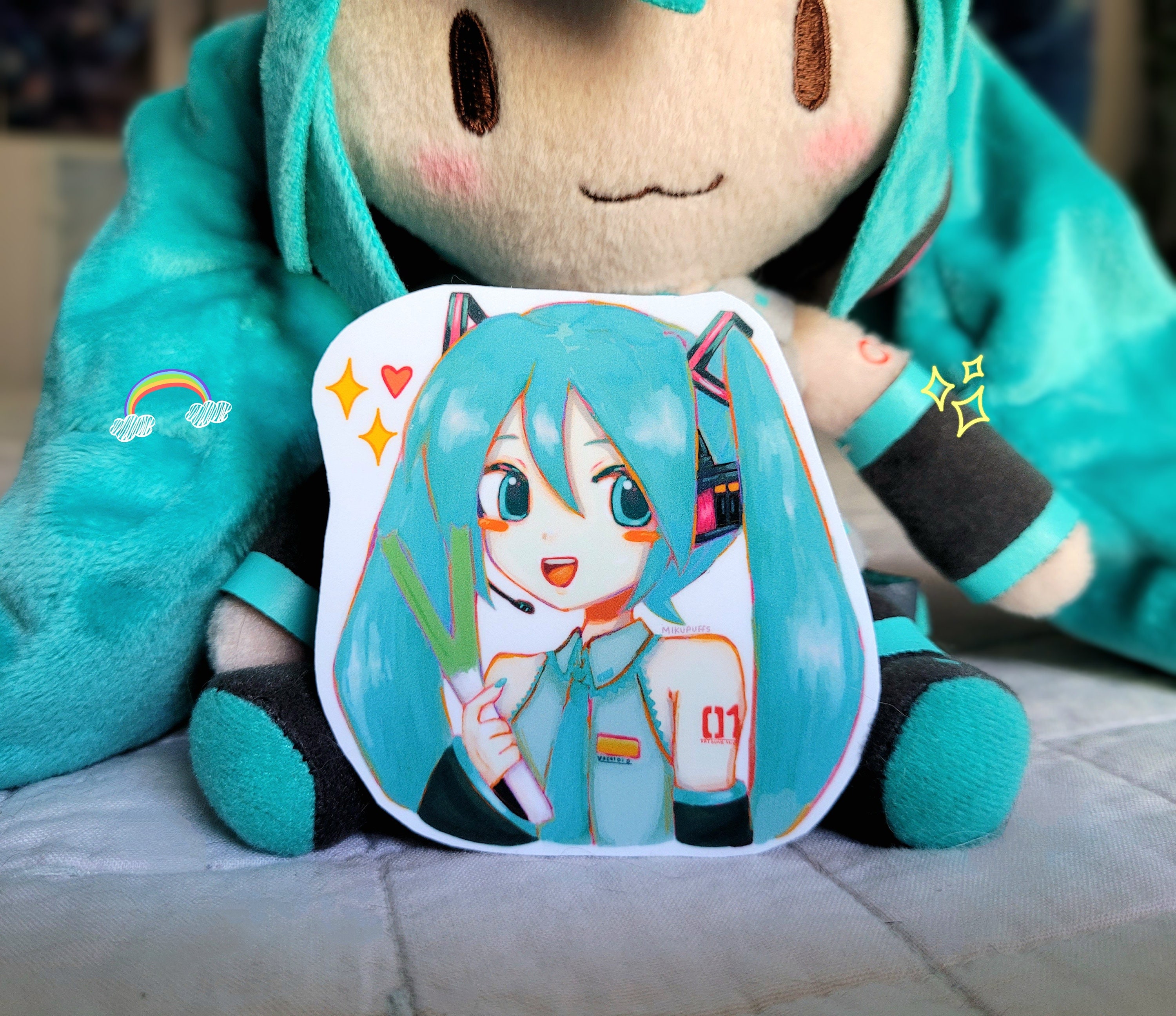 Hatsune Miku Sticker - Etsy