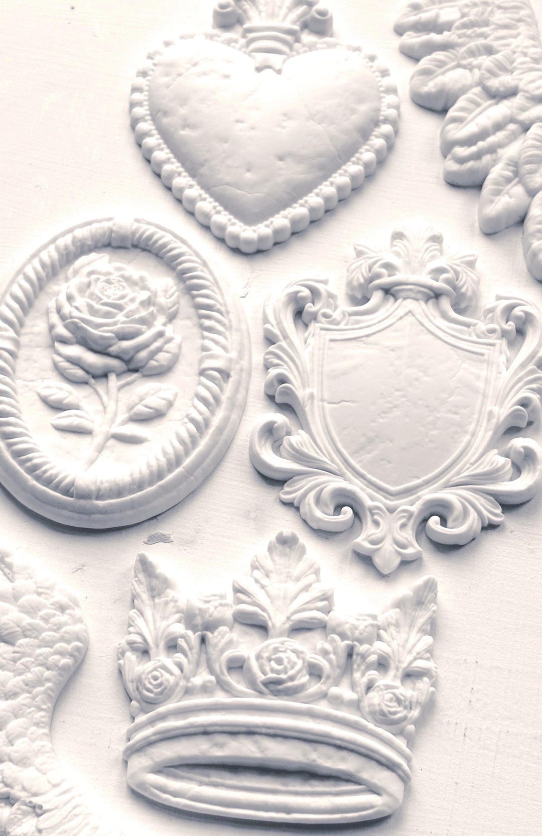 IOD Heraldry Decor Mould™ 6" X 10" FREE SHIPPING Order Over 150 Resin ...
