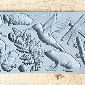 IOD Dewdrop Pond Mould™ 6" X 10" FREE SHIPPING Orders Over 150 Resin ...