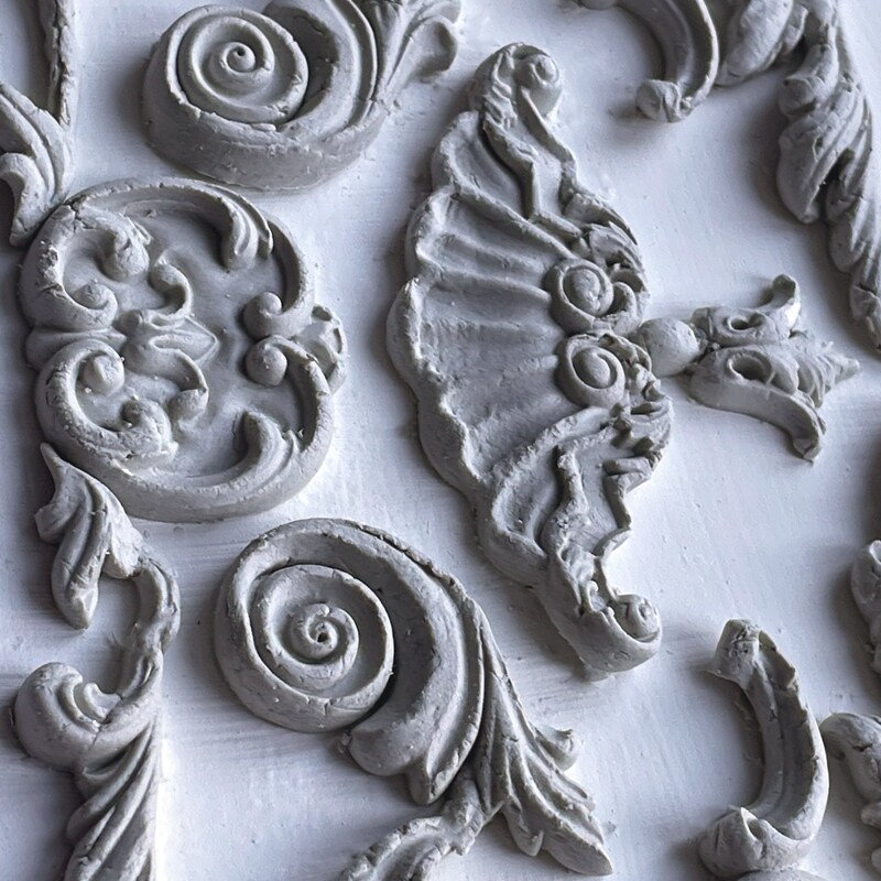 Flourish Mold - Etsy