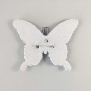 Beaded Butterfly Brooch Embroidery Kit, DIY Felt Jewelry - Etsy