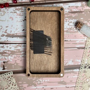 Personalizable Seed Bead Organizer: Handmade Wooden Beading Board - Etsy