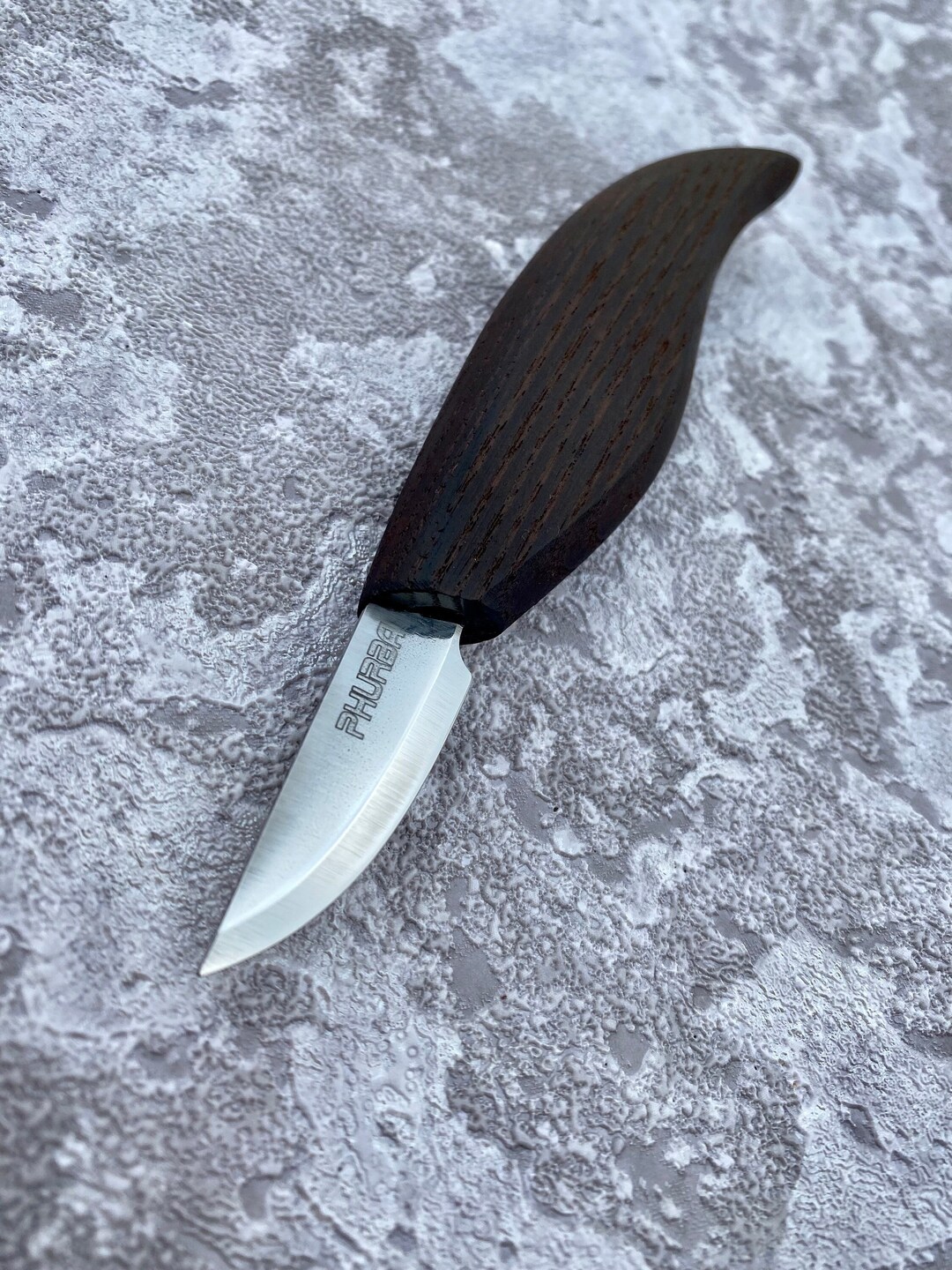 Chip Wood Carving Knife, Hand Forged Tools, Geometric Detailed Carving ...