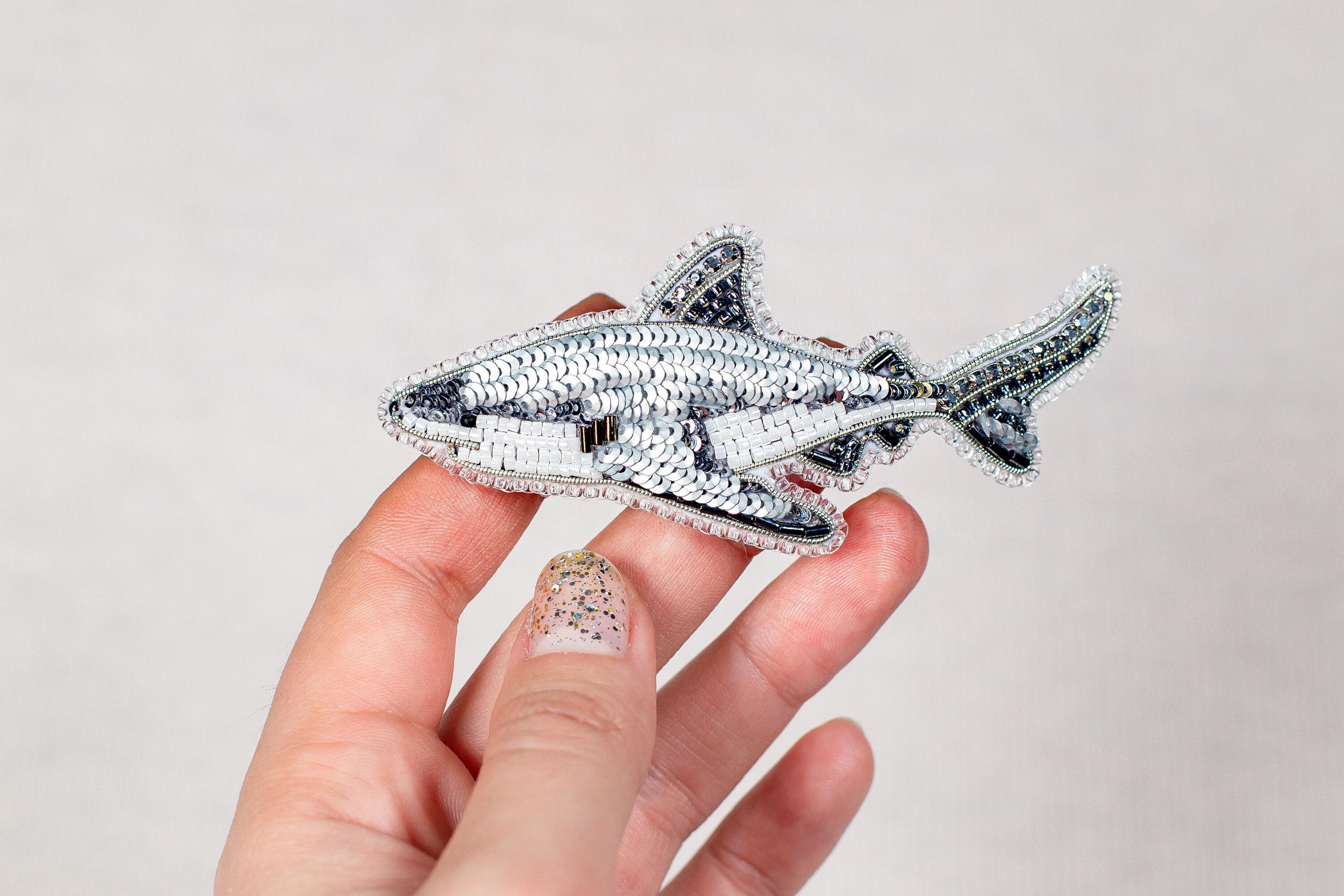 Sea Creature Bead Embroidery Kit: DIY Marine Brooches (set of 5) - Etsy