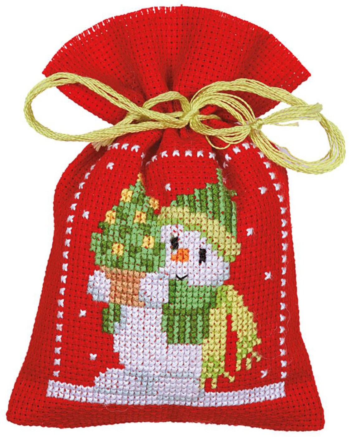 Christmas Sachet Bags Cross Stitch Kit: Santa, Reindeer, Snowman - Etsy