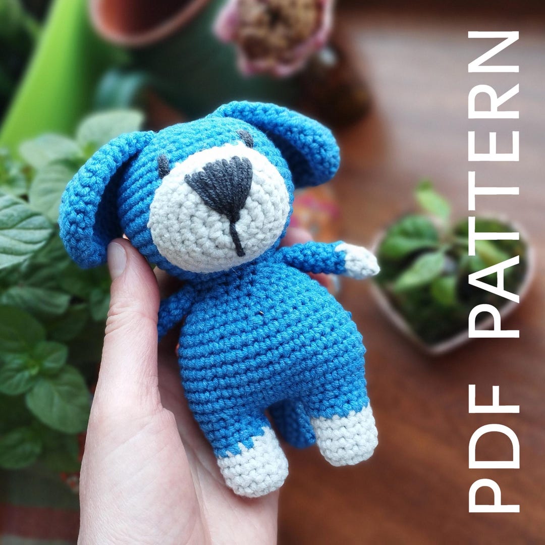 Crochet Dog Pattern: Amigurumi Tutorial for Beginners (PDF File) - Etsy UK