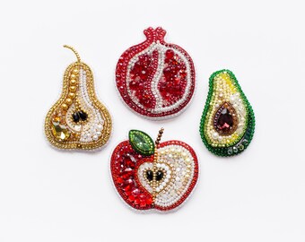 Beaded Fruit - Etsy