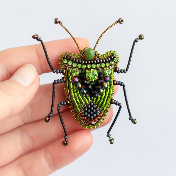 Bug Brooches - Etsy