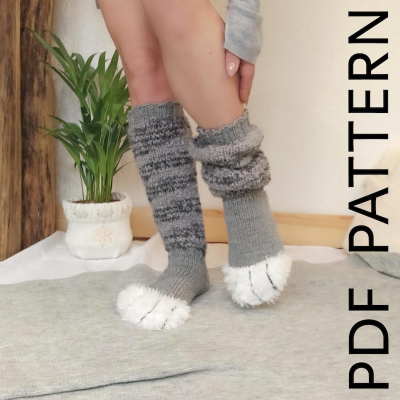 Fur Thigh Highs - Etsy