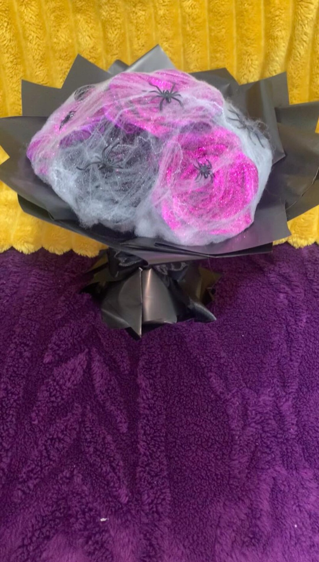 7 Count Spooky Ribbon Bouquet - Etsy