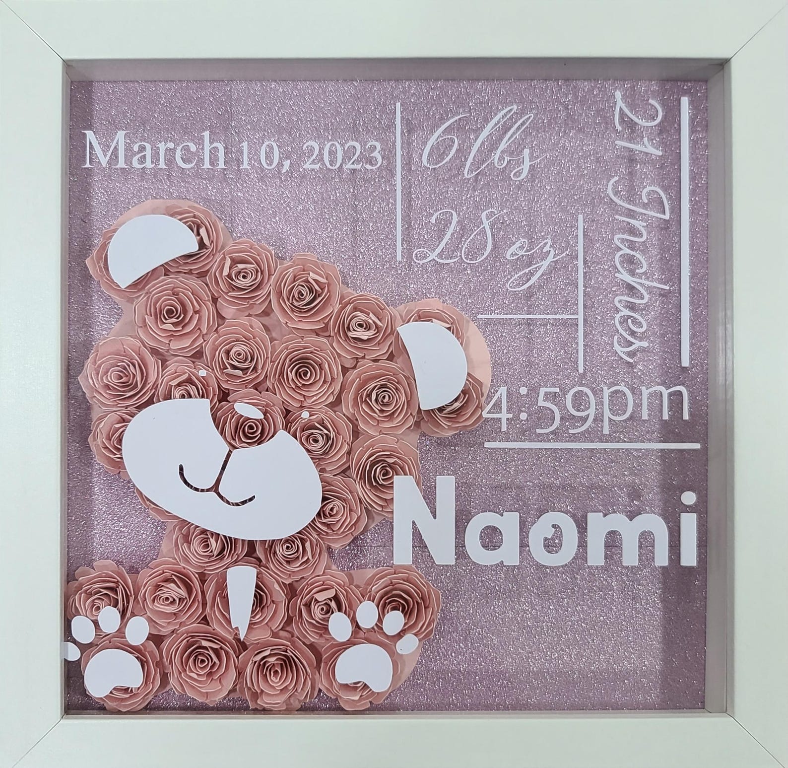 Baby Birth Stats - Etsy