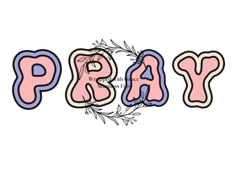 Pray PNG File, Tumbler/shirt/earring Design (digital Download) - Etsy