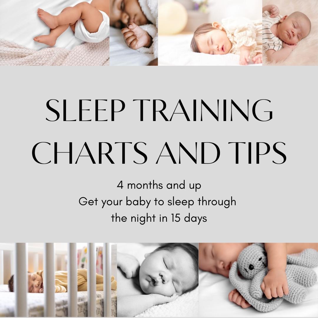 Sleep Training Charts, Sleep Training Tips, Ferber Sleep Training ...