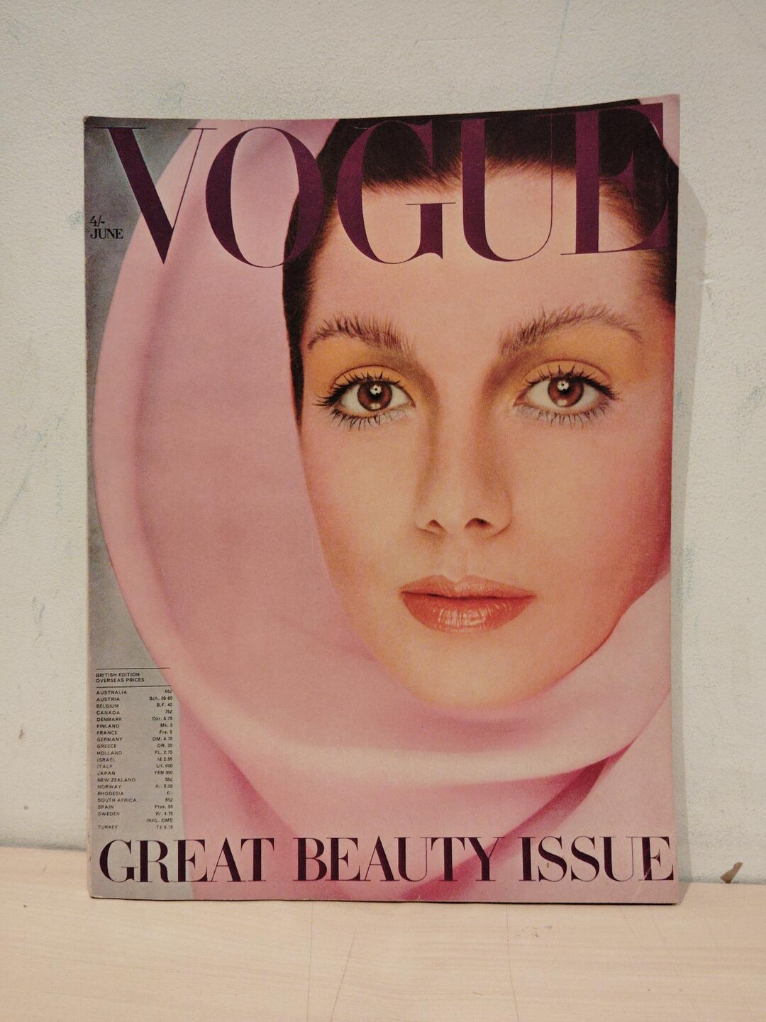 Vogue UK June.1969 Cover Ingmari Lamy by Barry Lategan,inside, Photos of the Stars, Catherine ...