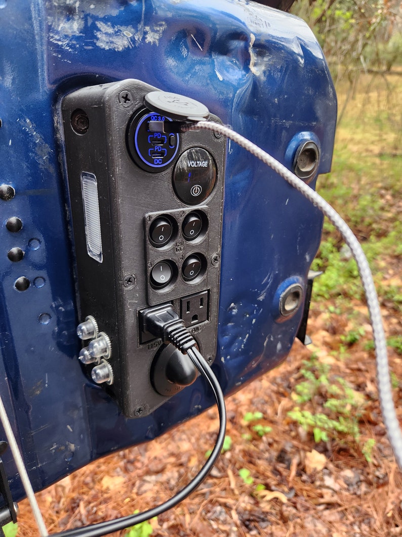 Power Distribution Panel for Jeep Wrangler Jk / Jku Tailgate - Etsy