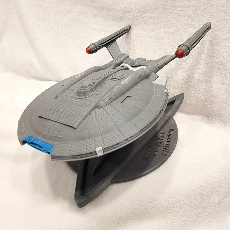 Enterprise NX-01 Class Original Configuration Colored - Etsy