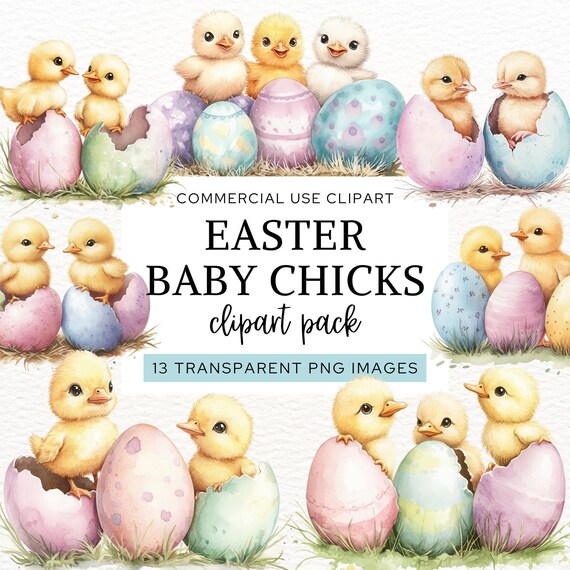Clipart Poussins De Pâques