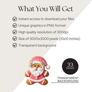 Festive Gingerbread Clipart, Christmas Cookies, Gingerbread House ...