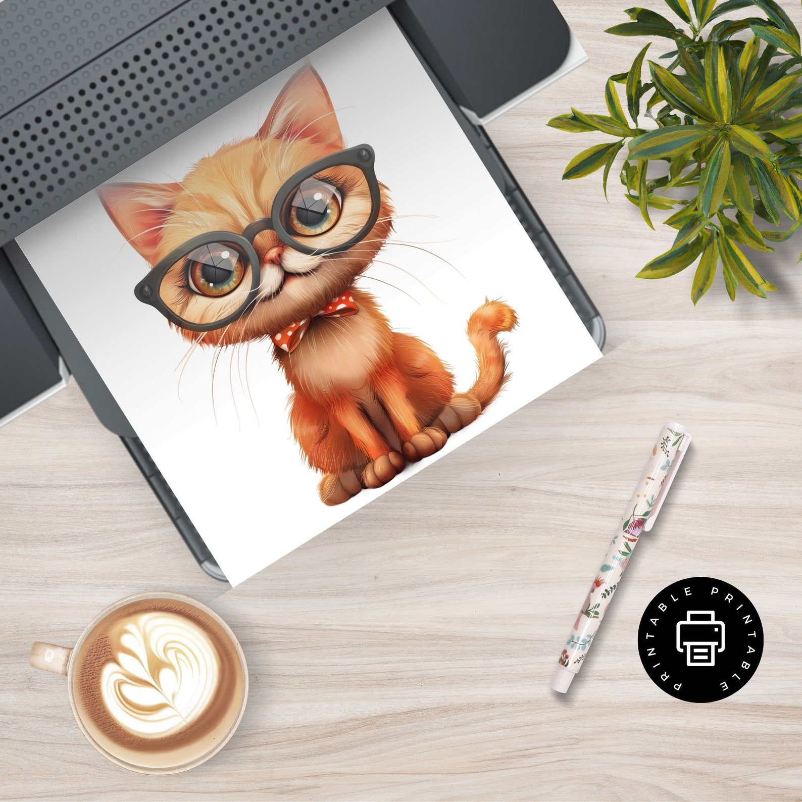 Quirky Cats Clipart PNG, Funny Animals, Whimsical Kittens, Cute Kitty ...