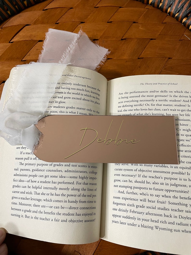 Personalized Acrylic Bookmarks, Custom Bookmark, Book Mark, Beautiful ...