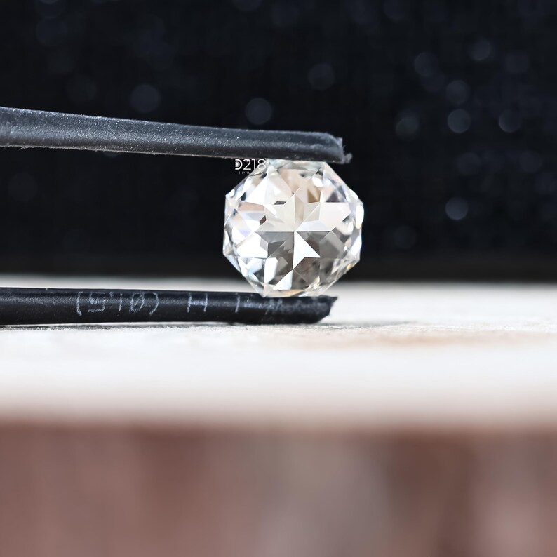 Antique Shape Octagon Cut CVD Diamond, Ecofriendly Loose Fancy Lab ...