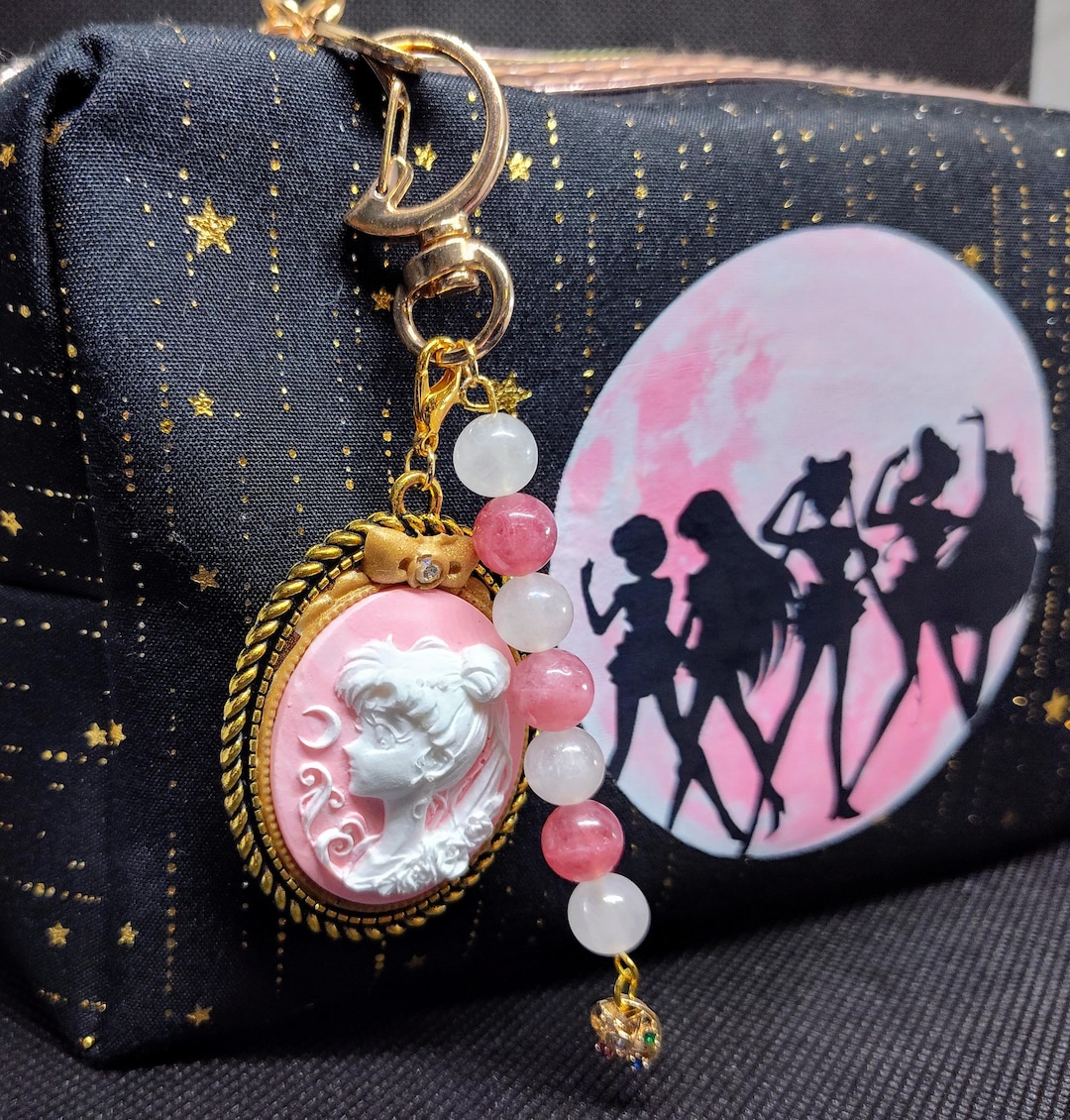 Sailor Moon Cameo Purse Charm or Keychain - Etsy