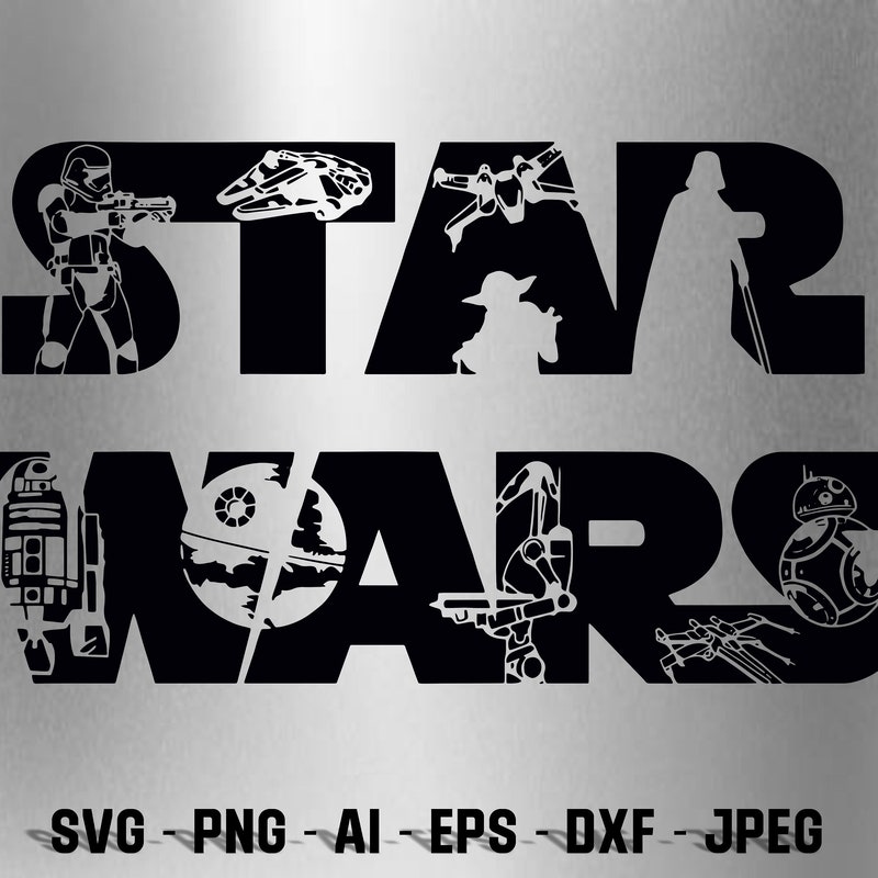 Star wars svg - Etsy