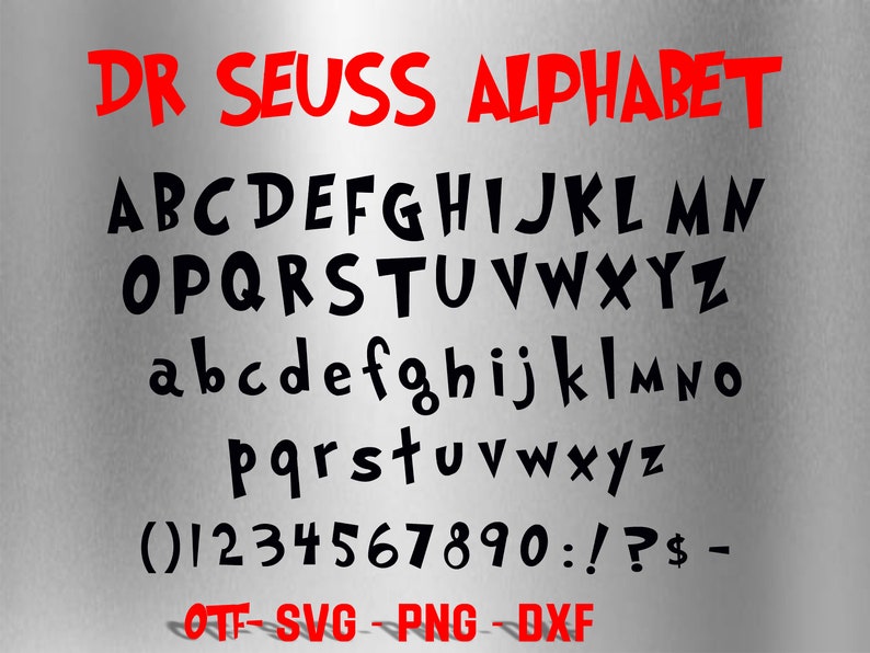 Dr Seuss Alphabet Monogram, Dr Seuss Bundle Digital Cut File ,dr Seuss ...