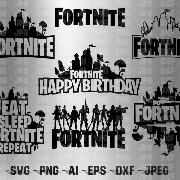 Fortnite svg - Etsy