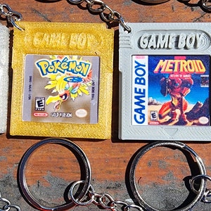 Custom Retro Game Cartridge Keychains - Etsy