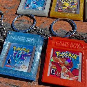 Custom Retro Game Cartridge Keychains - Etsy